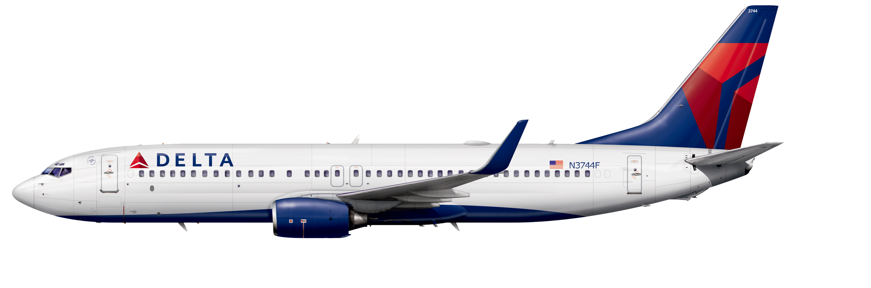 Boeing 737 First Class Delta GSA