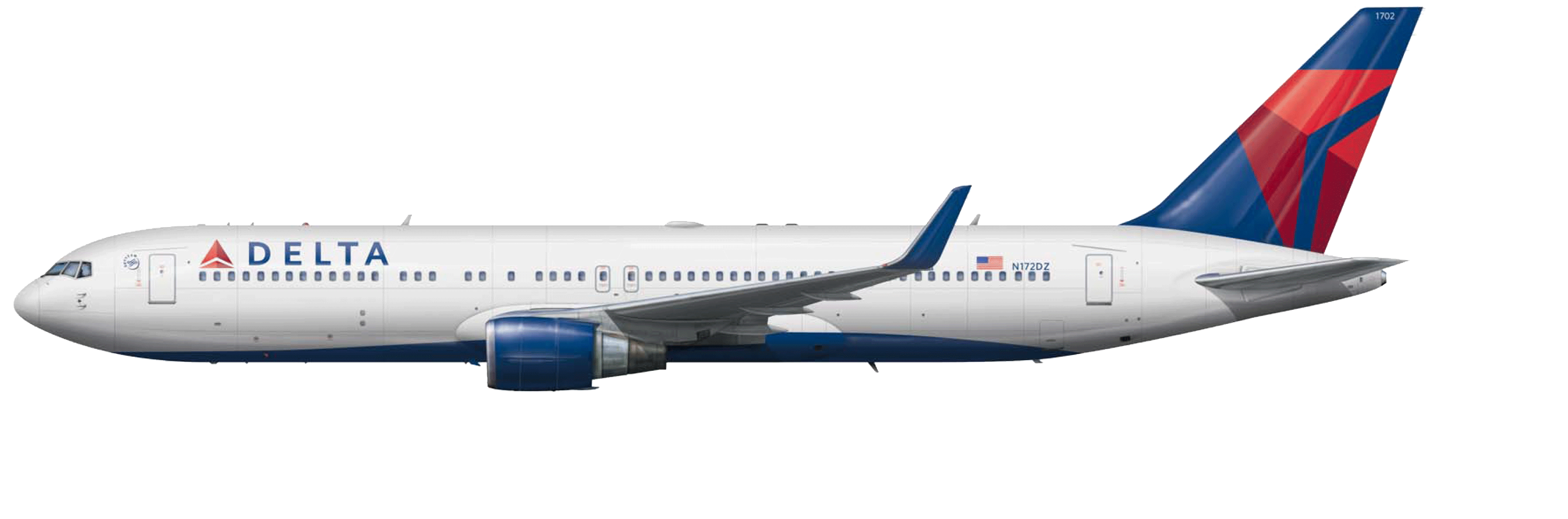 Boeing 767 300ER Seat Maps Specs Amenities Delta Air Lines